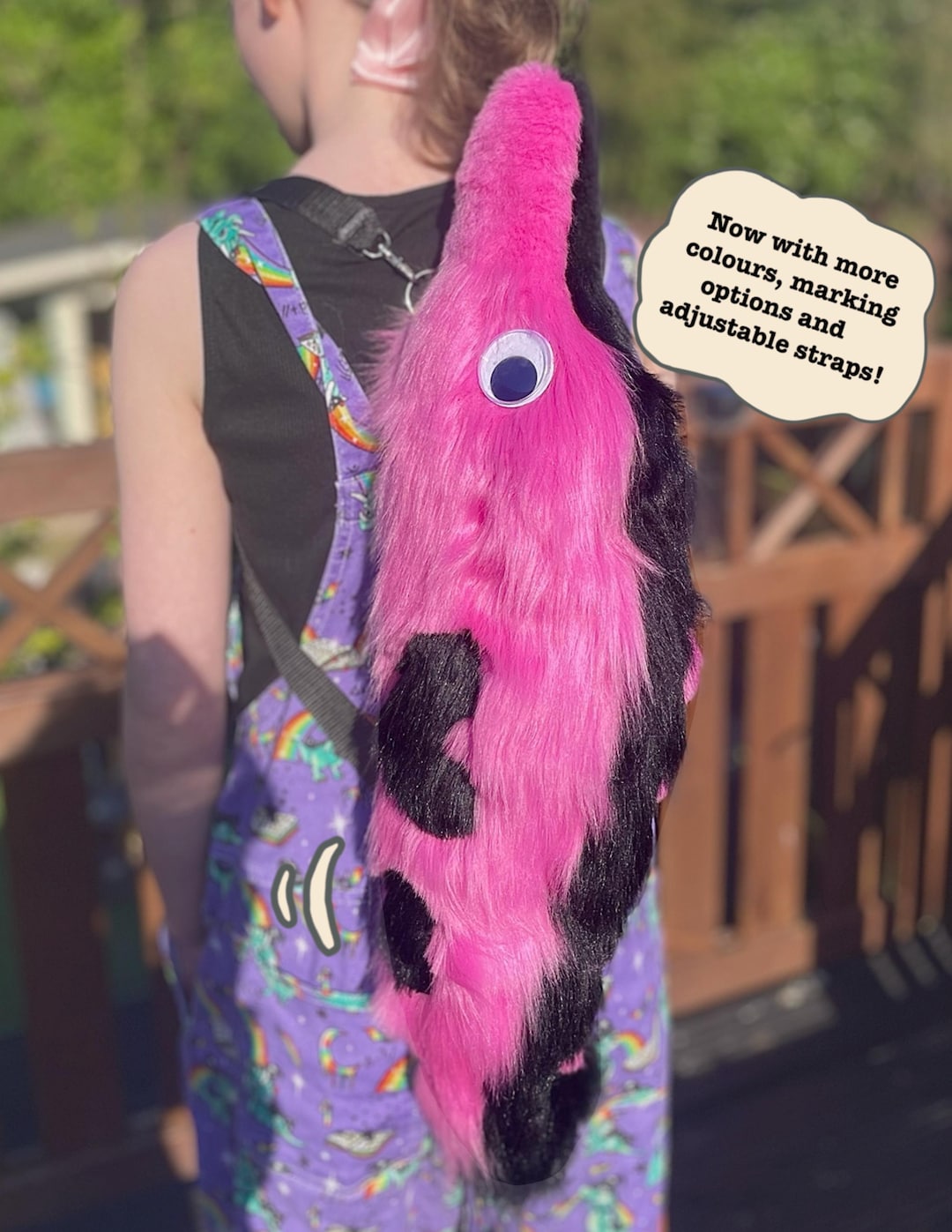 Worm on a String Custom Plush Backpack - Etsy Canada