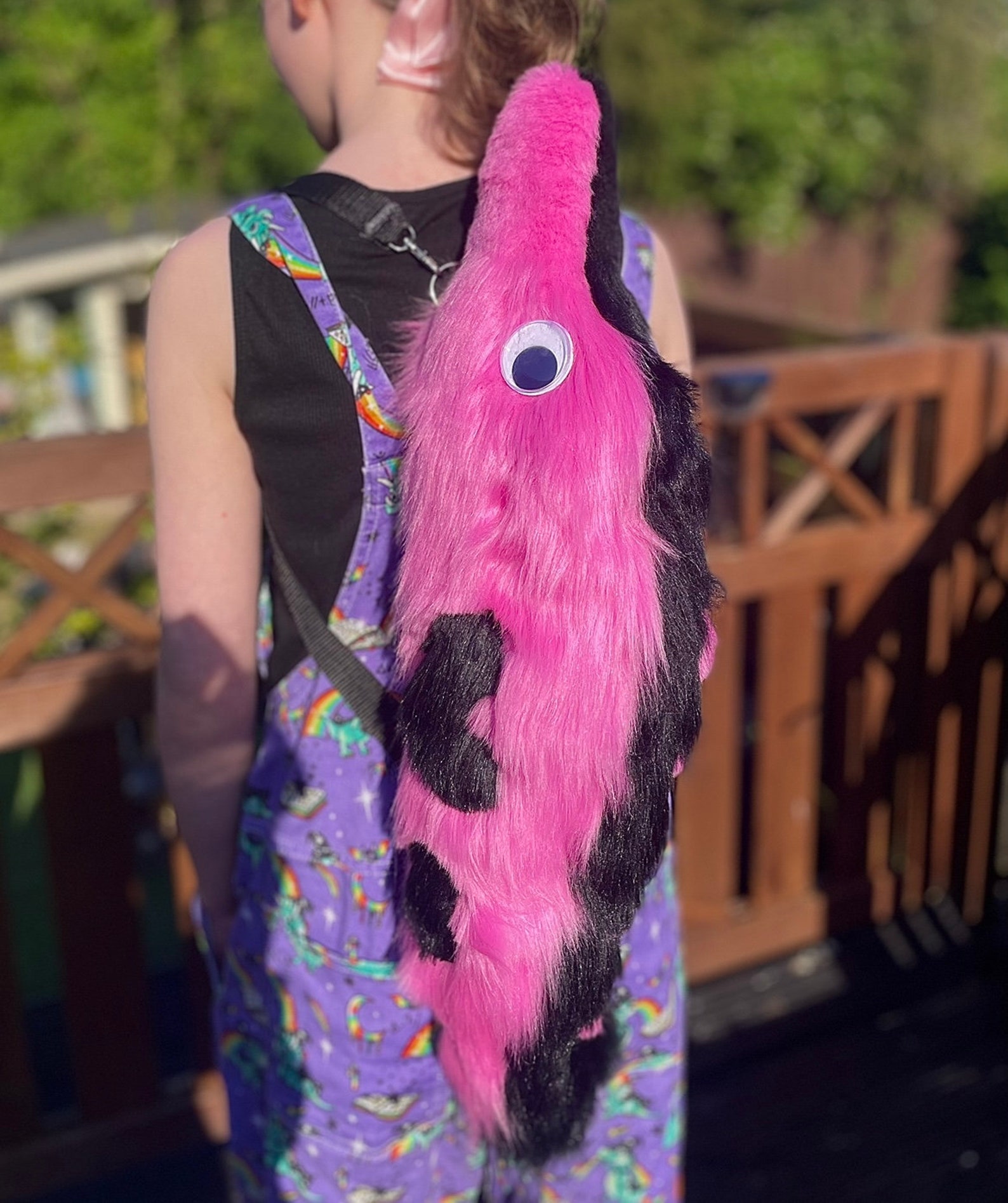 Worm on a String Custom Plush Backpack - Etsy