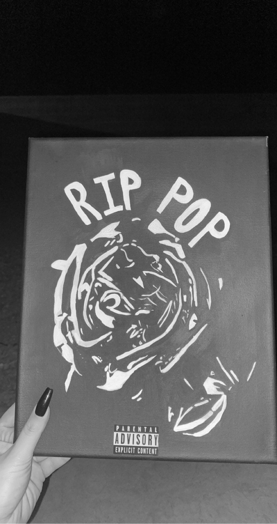 POP SMOKE PAINTING / Wall Art - Etsy