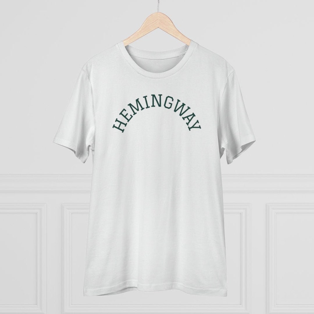 Ernest Hemingway DREAMSCHOOL Writer T-shirt, 100% Soft Cotton - Etsy
