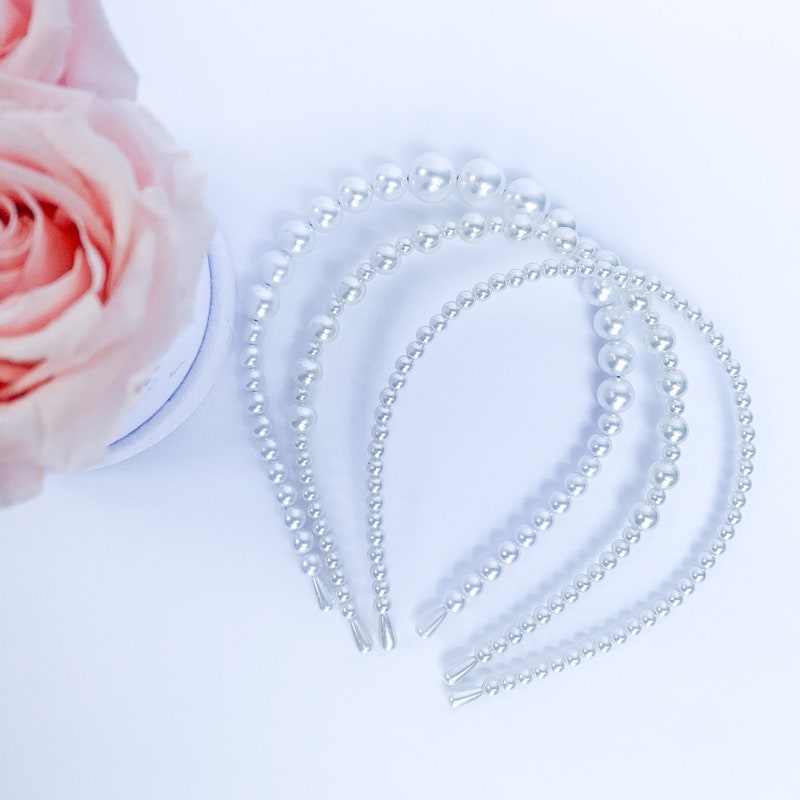 Pearl Headband - Etsy