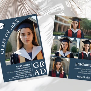 Graduation Party Invitation, Graduation Announcement Invitation,high ...