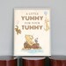 A Little Yummy for Your Tummy Winnie the Pooh Poster, Sweet Dessert Bar ...
