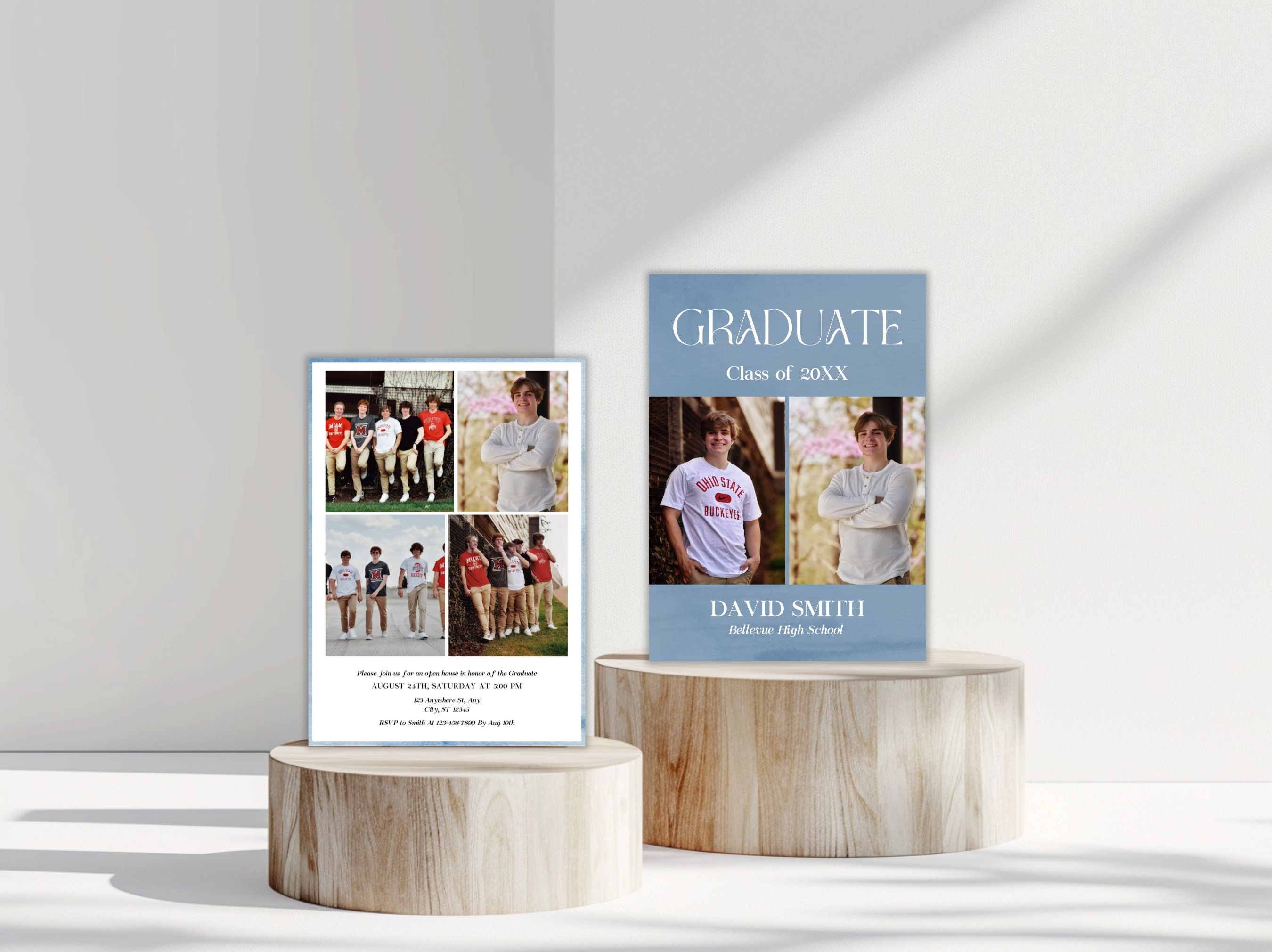 Graduation Party Invitation, Graduation Announcement,high School ...