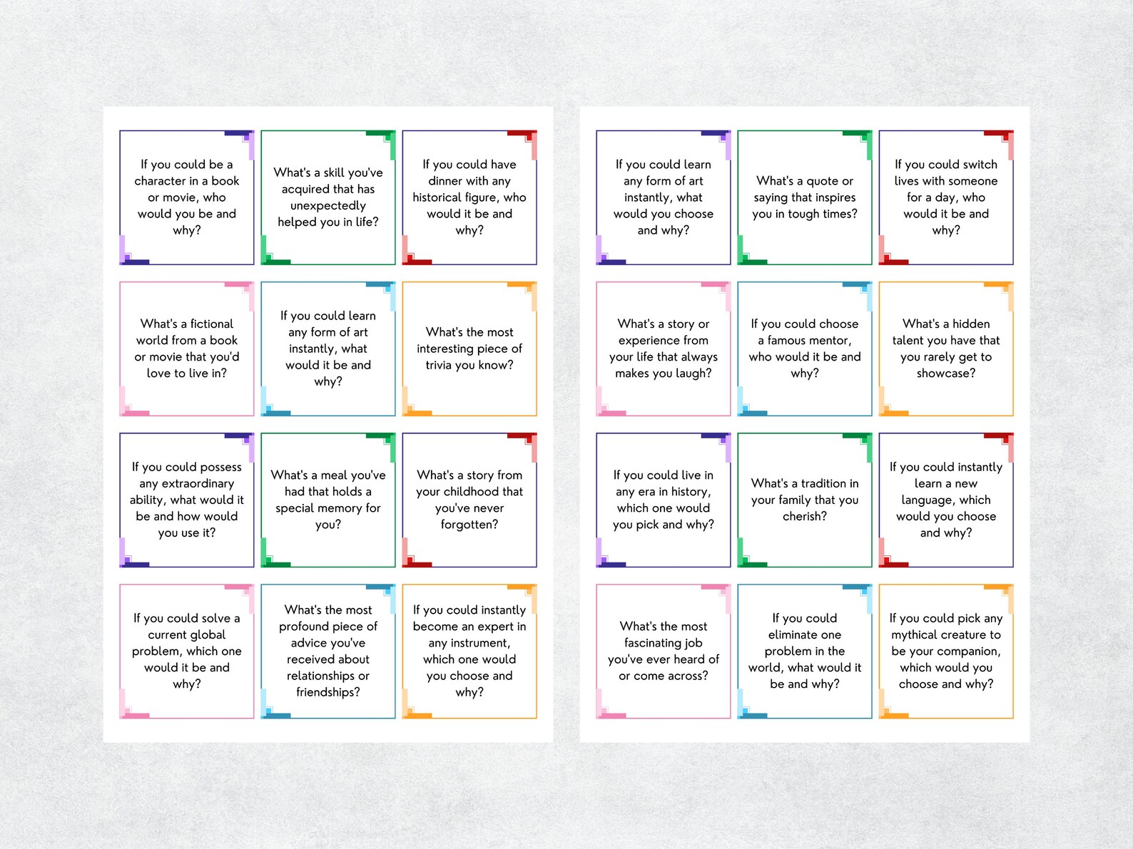 225 Conversation Starters Icebreaker Questions, Icebreaker Questions ...