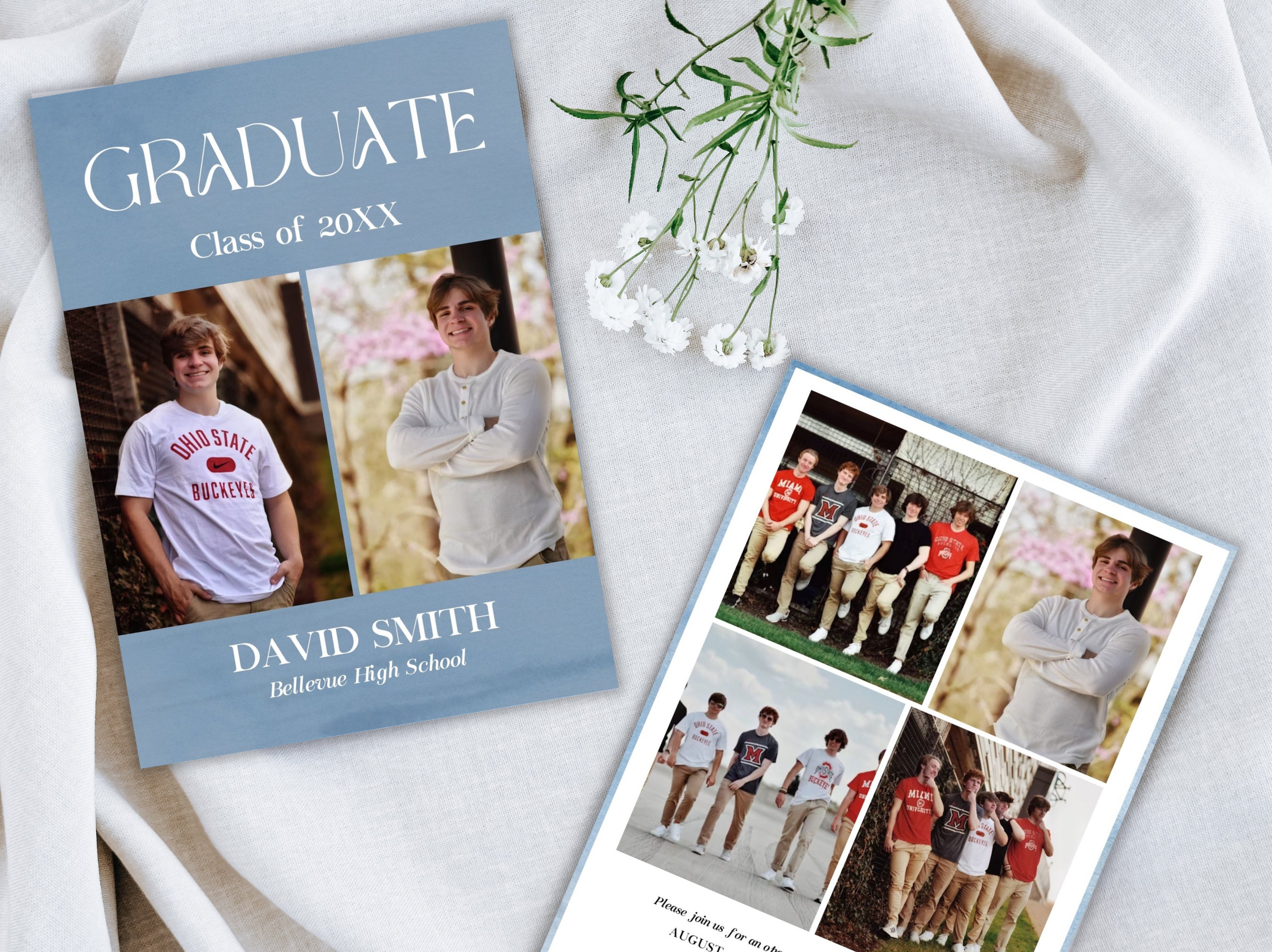 Graduation Party Invitation, Graduation Announcement,high School ...