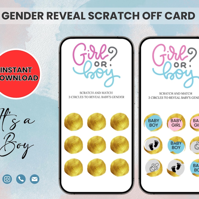Gender Reveal - Etsy