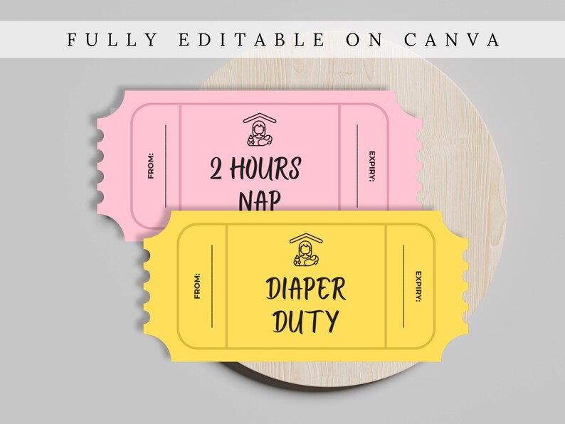 New Parent Editable Coupons, Newborn, New Baby, Baby Coupon, Baby ...