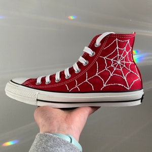 Converse Chuck Taylor Spider Man - Etsy