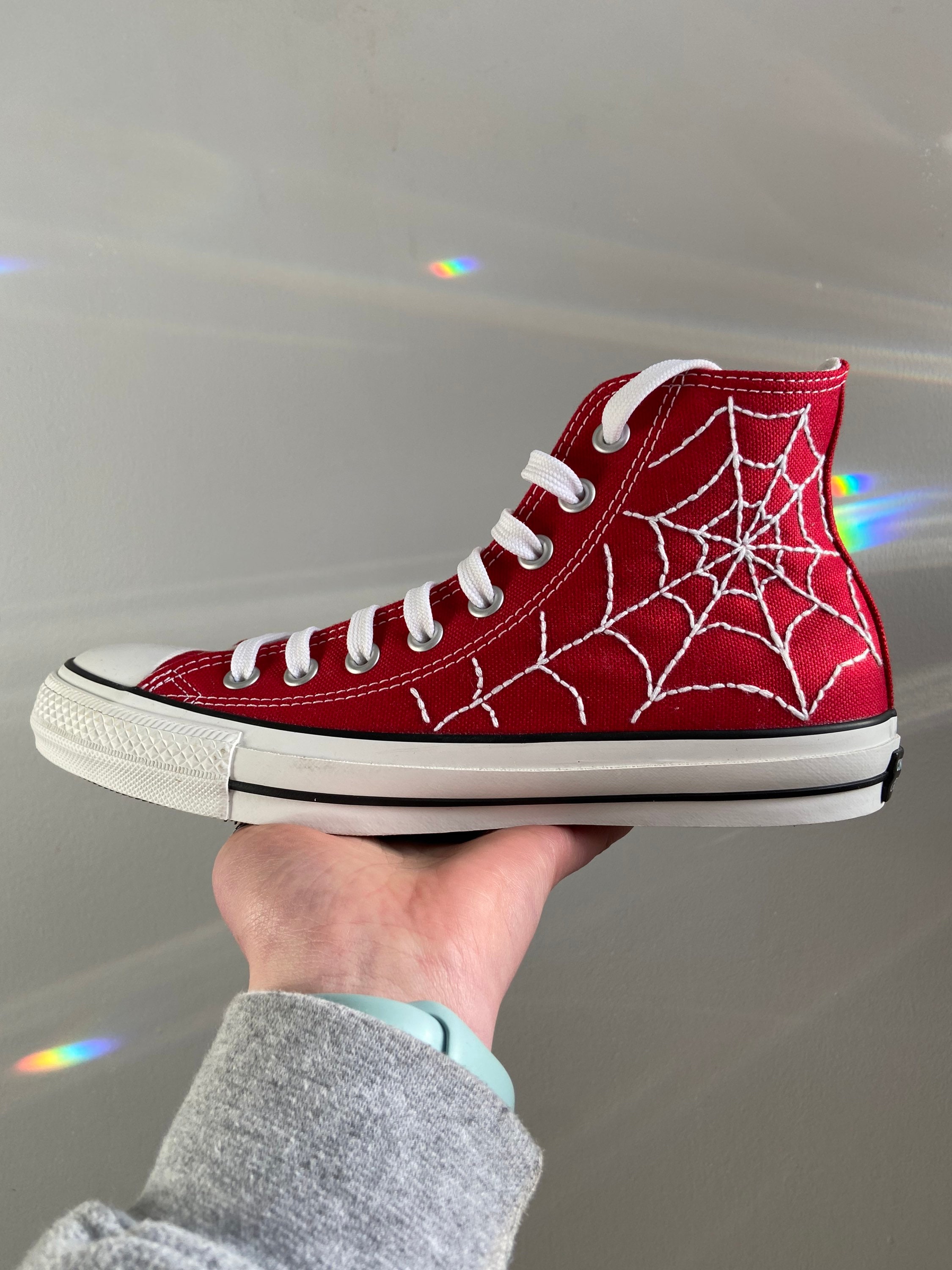 Converse Chuck Taylor Spider Man - Etsy