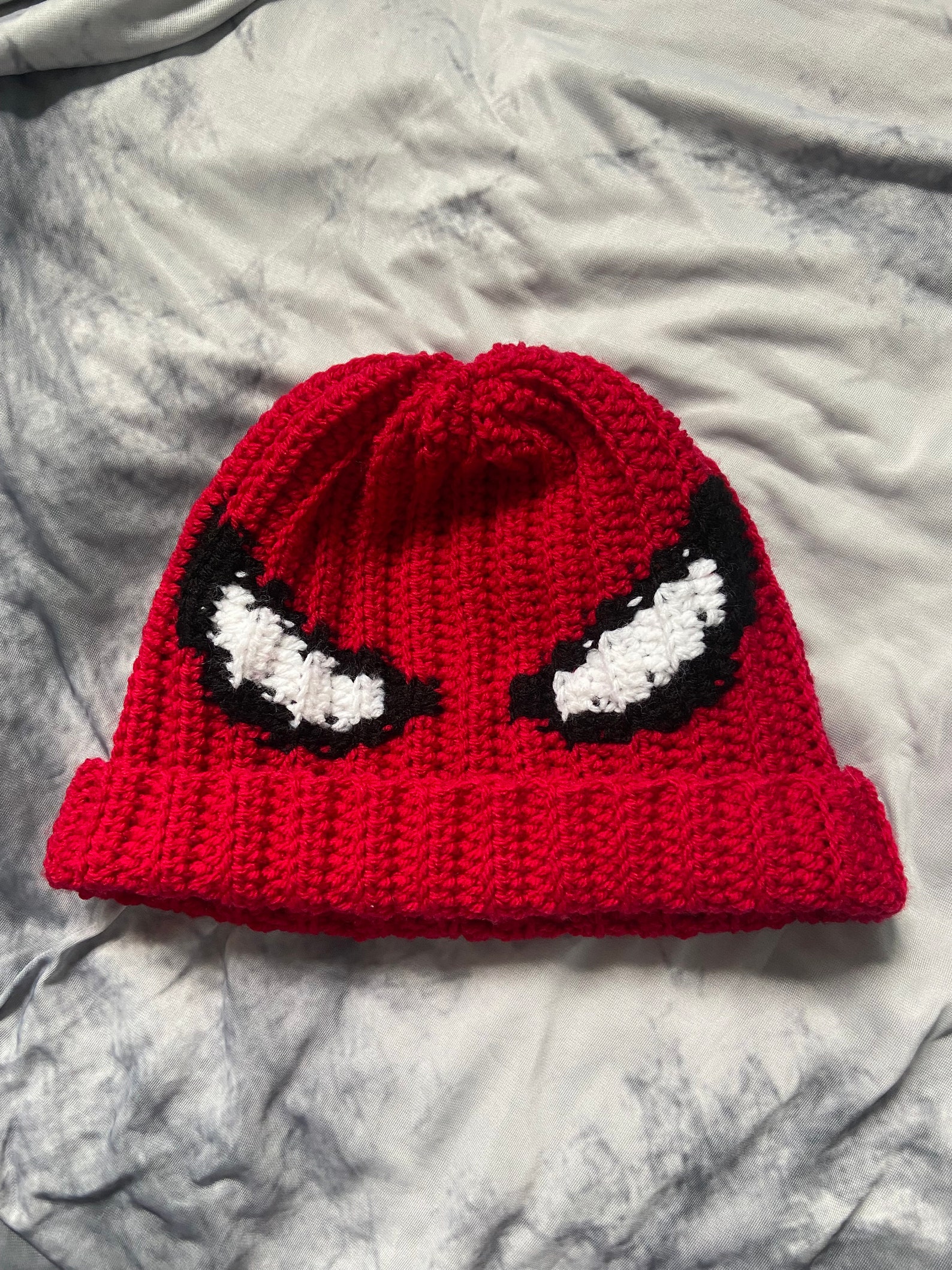 Crochet Spider-man Hat - Etsy