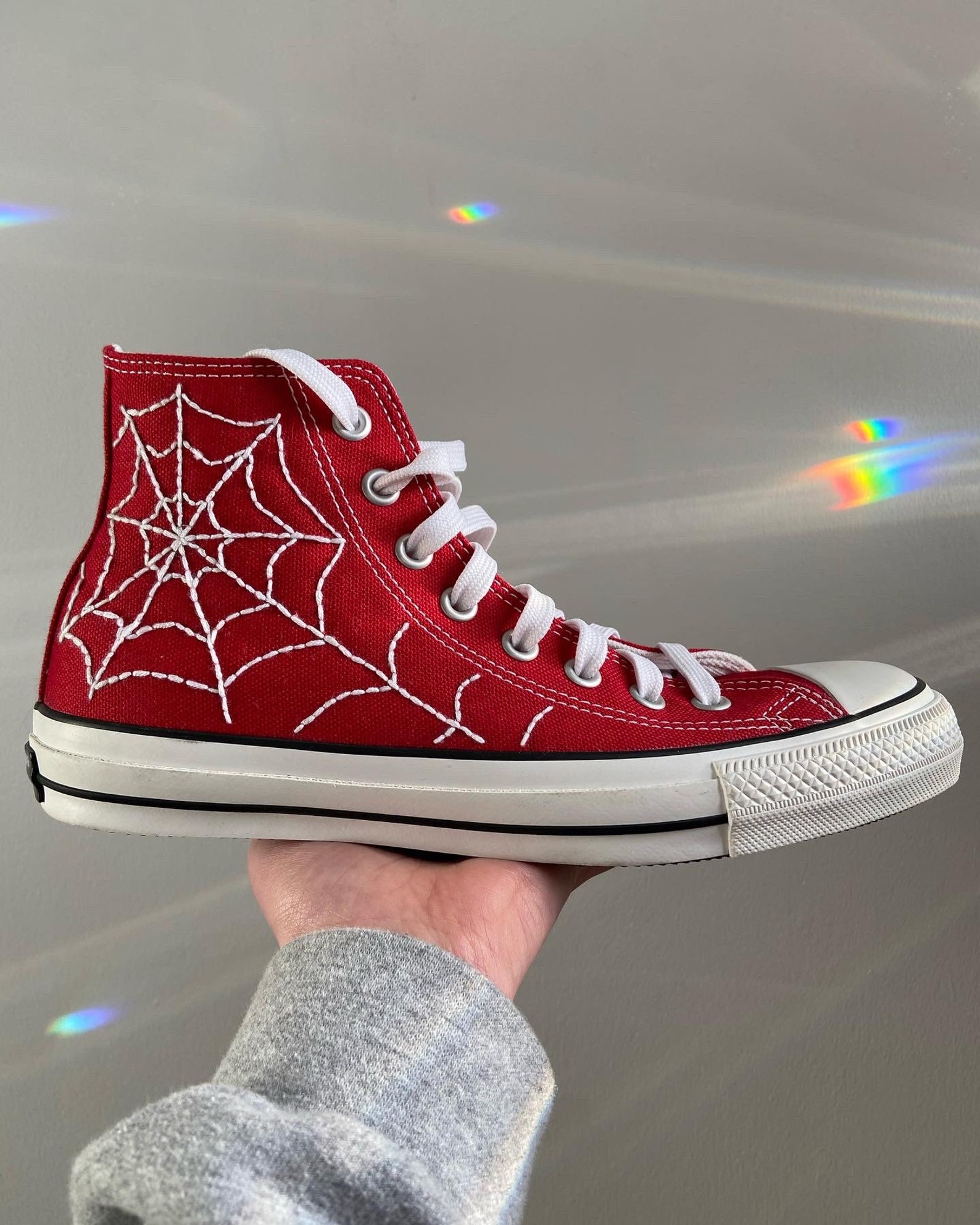 Converse Chuck Taylor Spider Man - Etsy