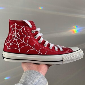 Converse Chuck Taylor Spider Man - Etsy