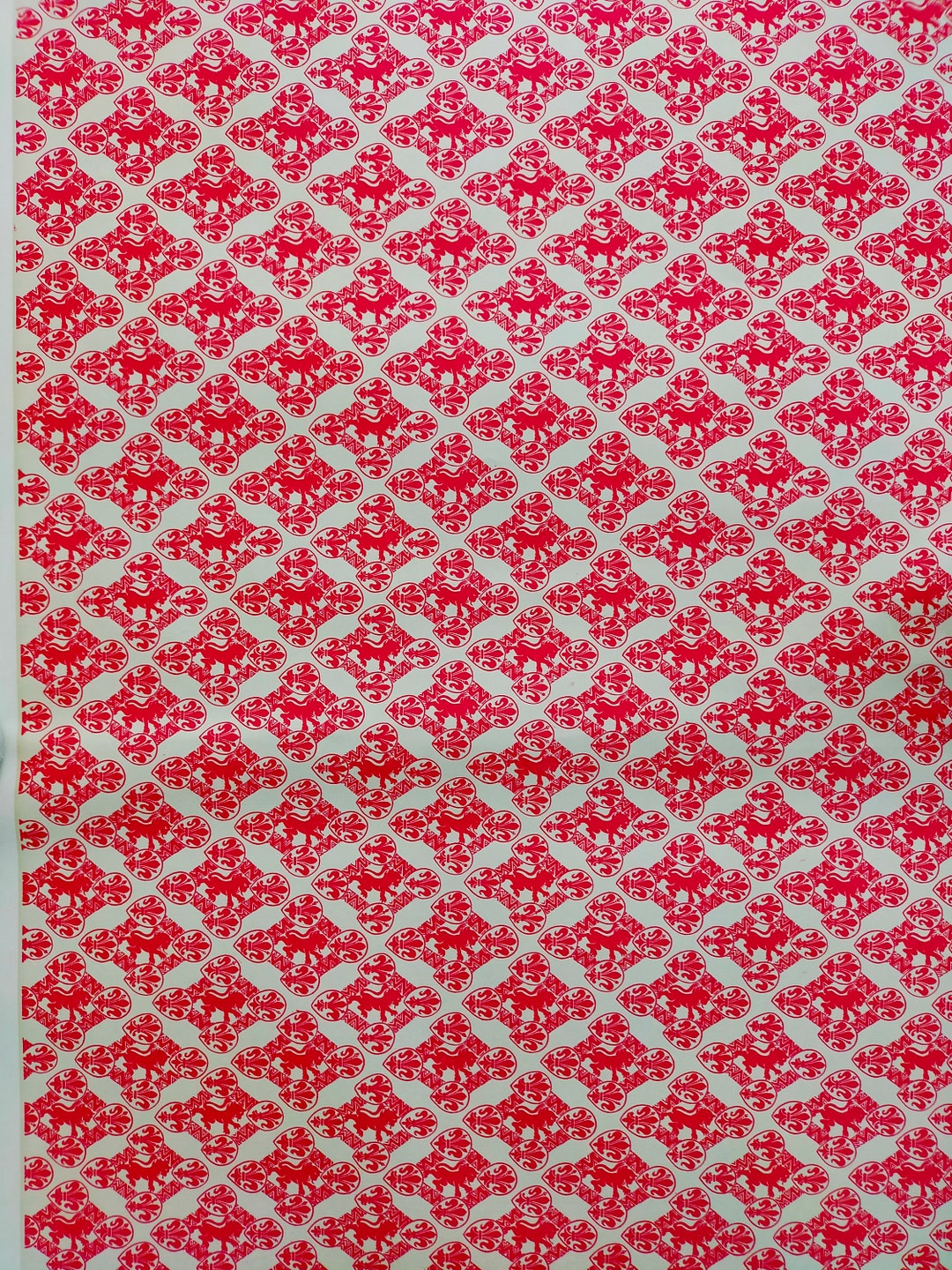 Woodblock Paper Sheet Hand Printed - Etsy