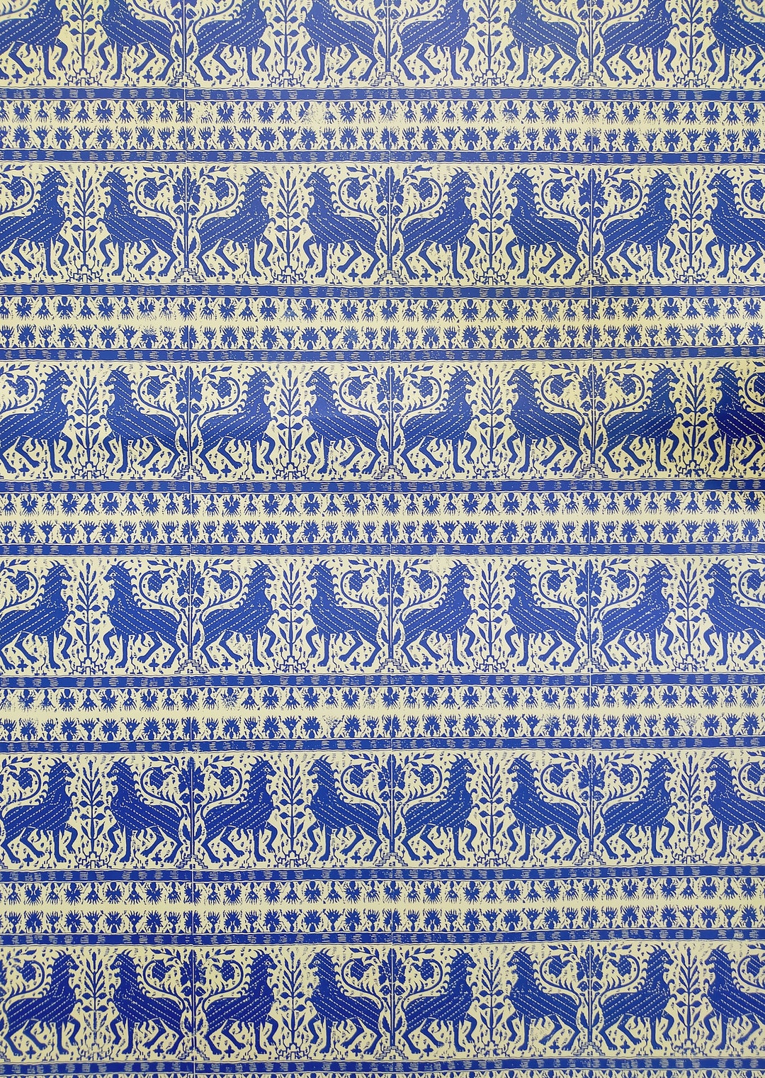 Woodblock Paper Sheet - Hand Printed - Etsy