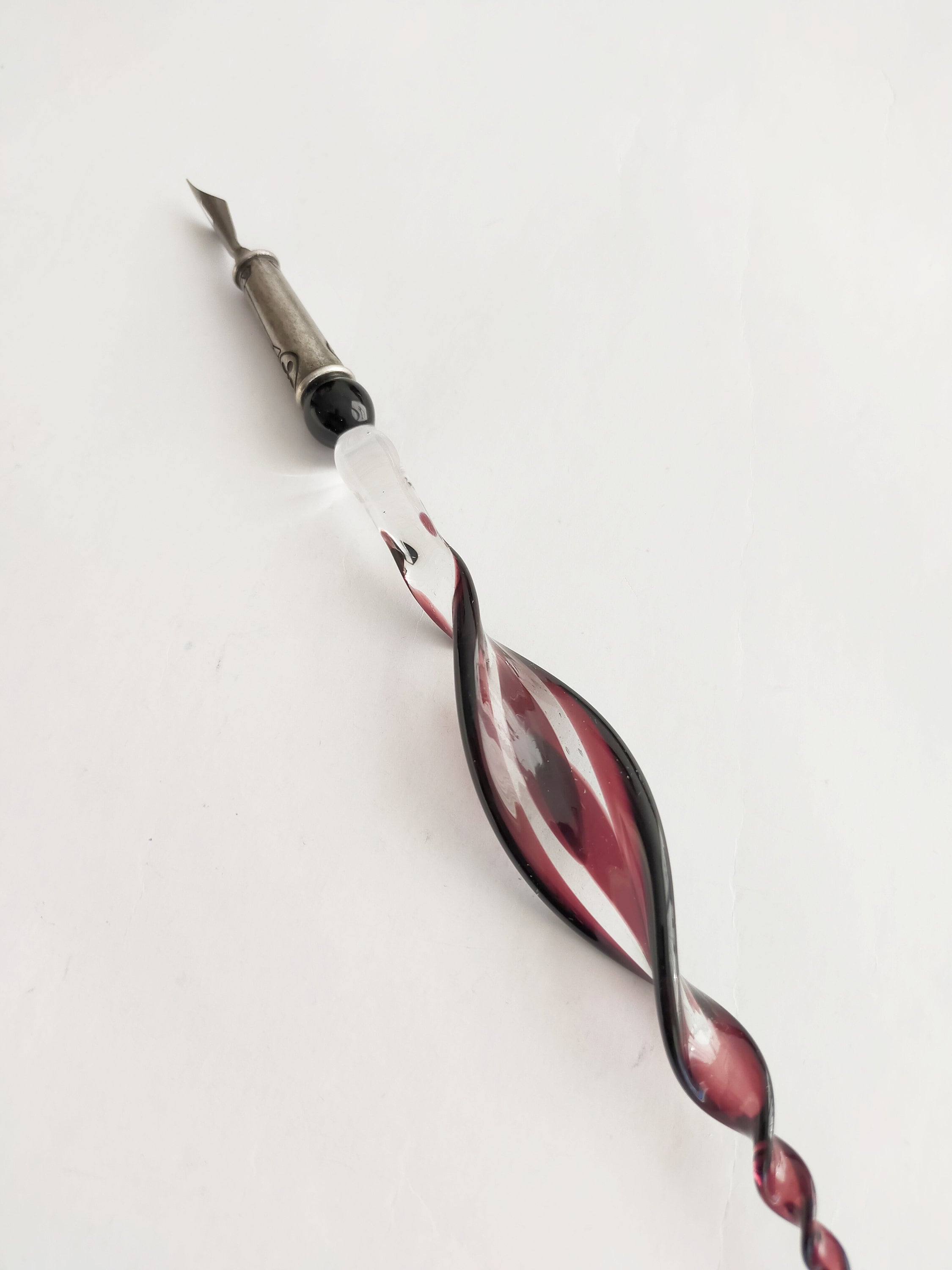 Glass Dip Pen and Ink Set, Dip Sign Pen, Fine Glass Calligraphy Pen Set ...