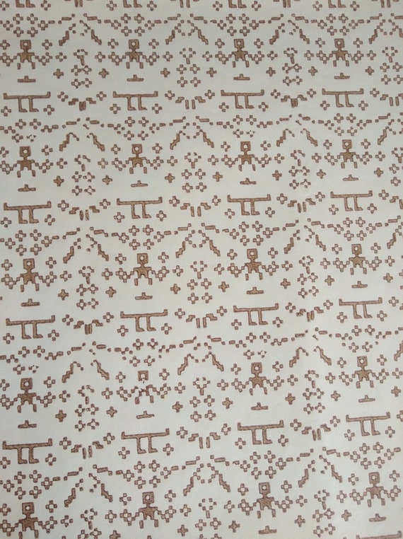 Woodblock Paper Sheet Hand Printed | Etsy