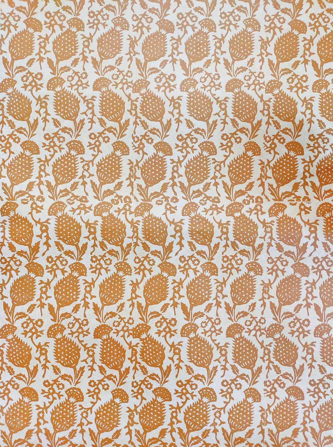 Woodblock Paper Sheet - Hand Printed - Etsy