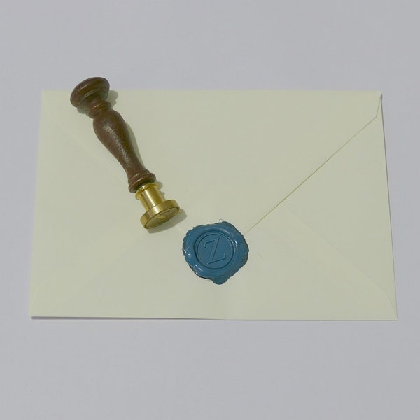 Alphabet Stamp for Wax - Etsy