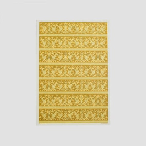 Woodblock Paper Sheet Hand Printed | Etsy