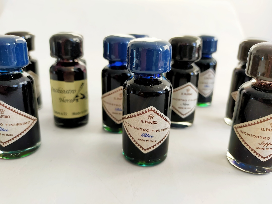 Coloured Small Ink Bottle - Etsy
