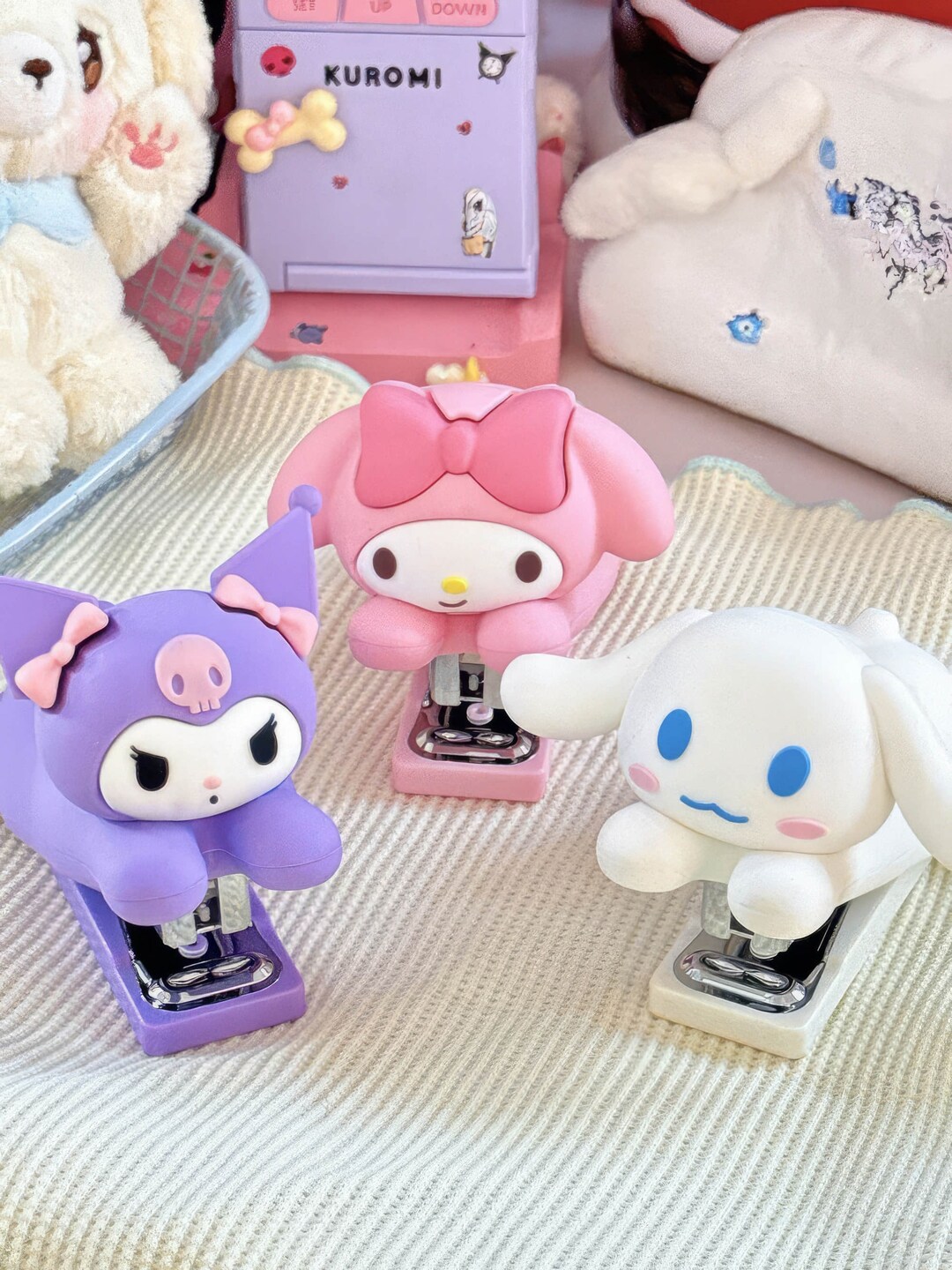 Kawaii Cartoon Figure Shape Stapler, Cute Protable Animal Office ...