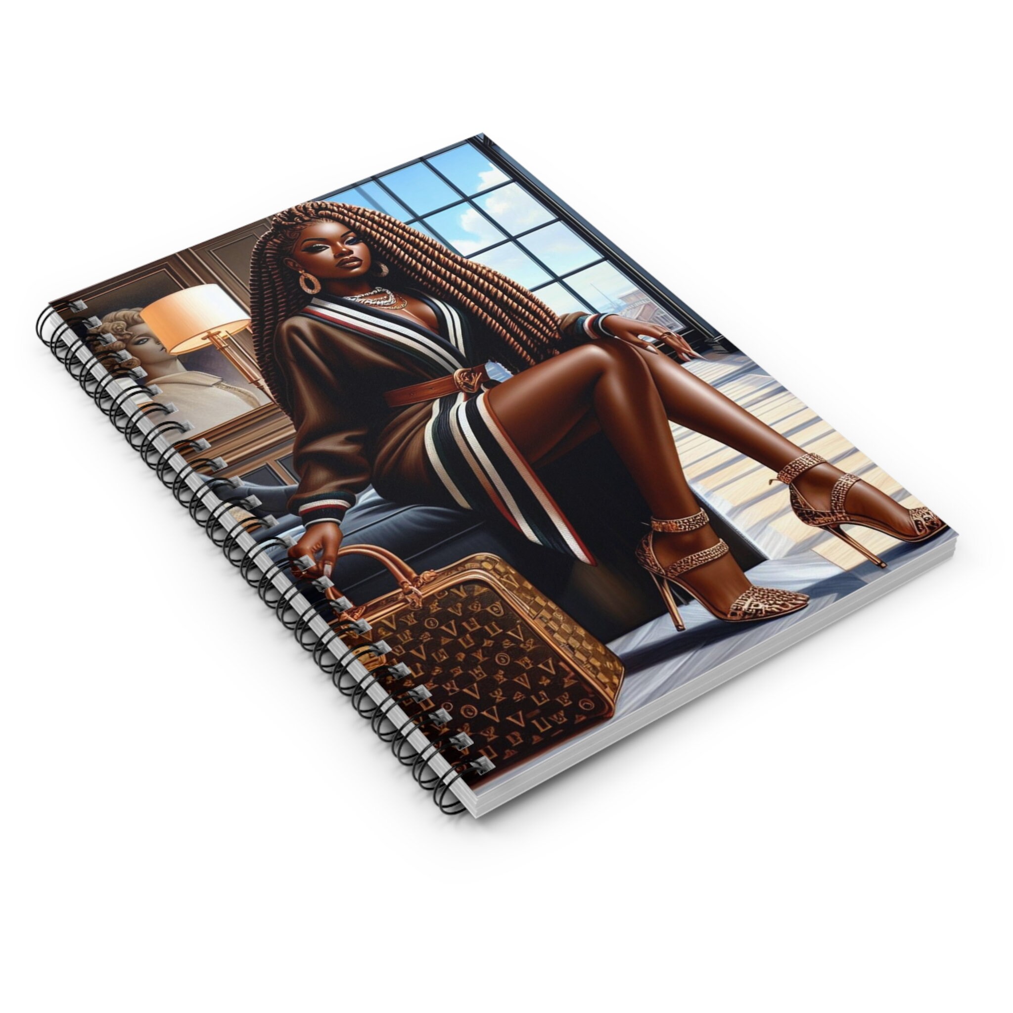 Business Woman Life: Black Woman Notebook, Notebook Black Woman, Black ...