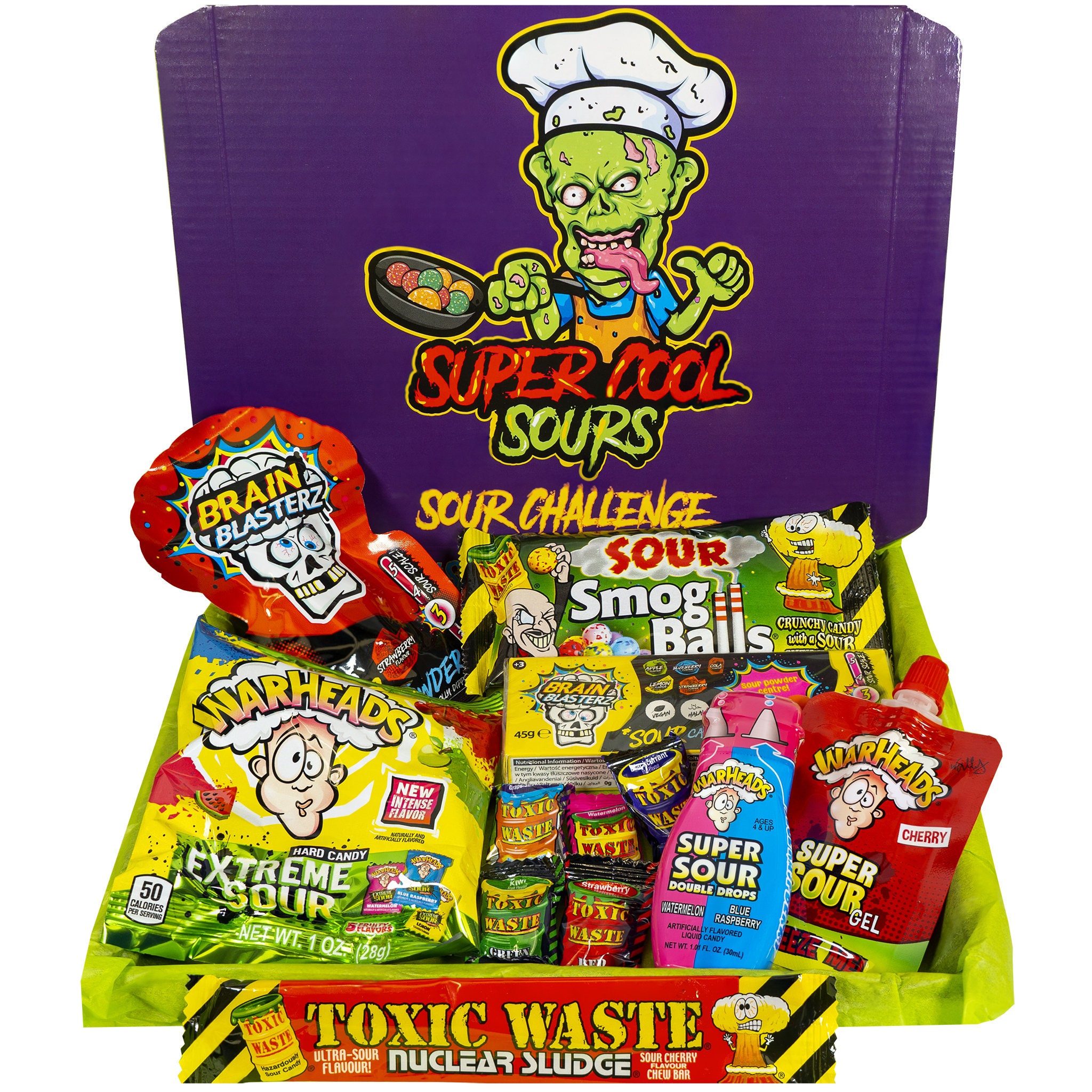 Toxic Waste Candy Challenge