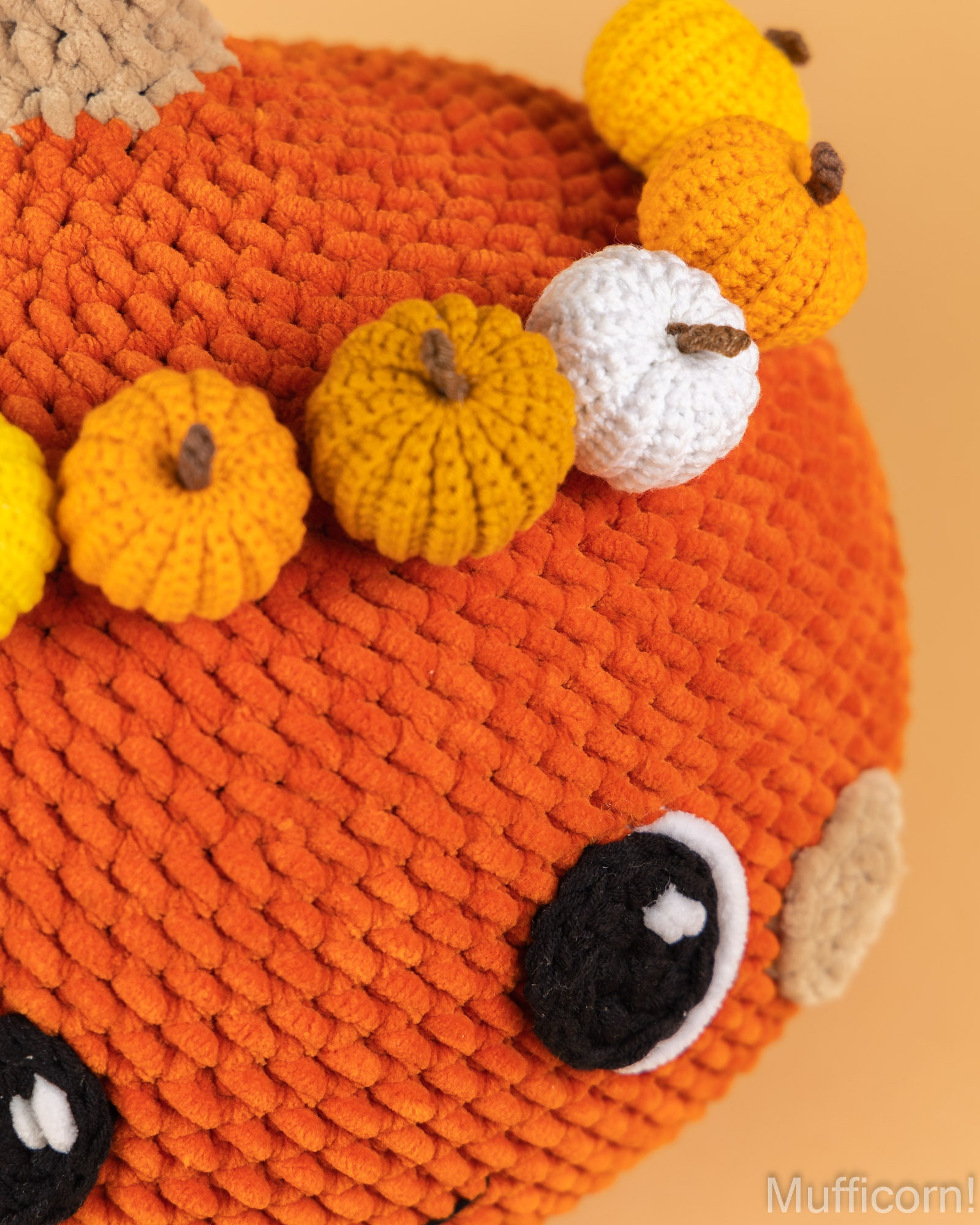 Crochet Pattern Pumpkin Plush Amigurumi Pumpkin Pattern - Etsy