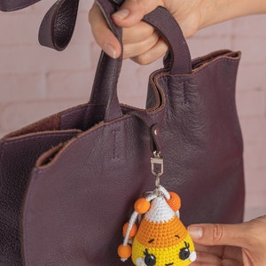 Halloween Amigurumi Pattern Candy, Crochet Keychain Pattern ...