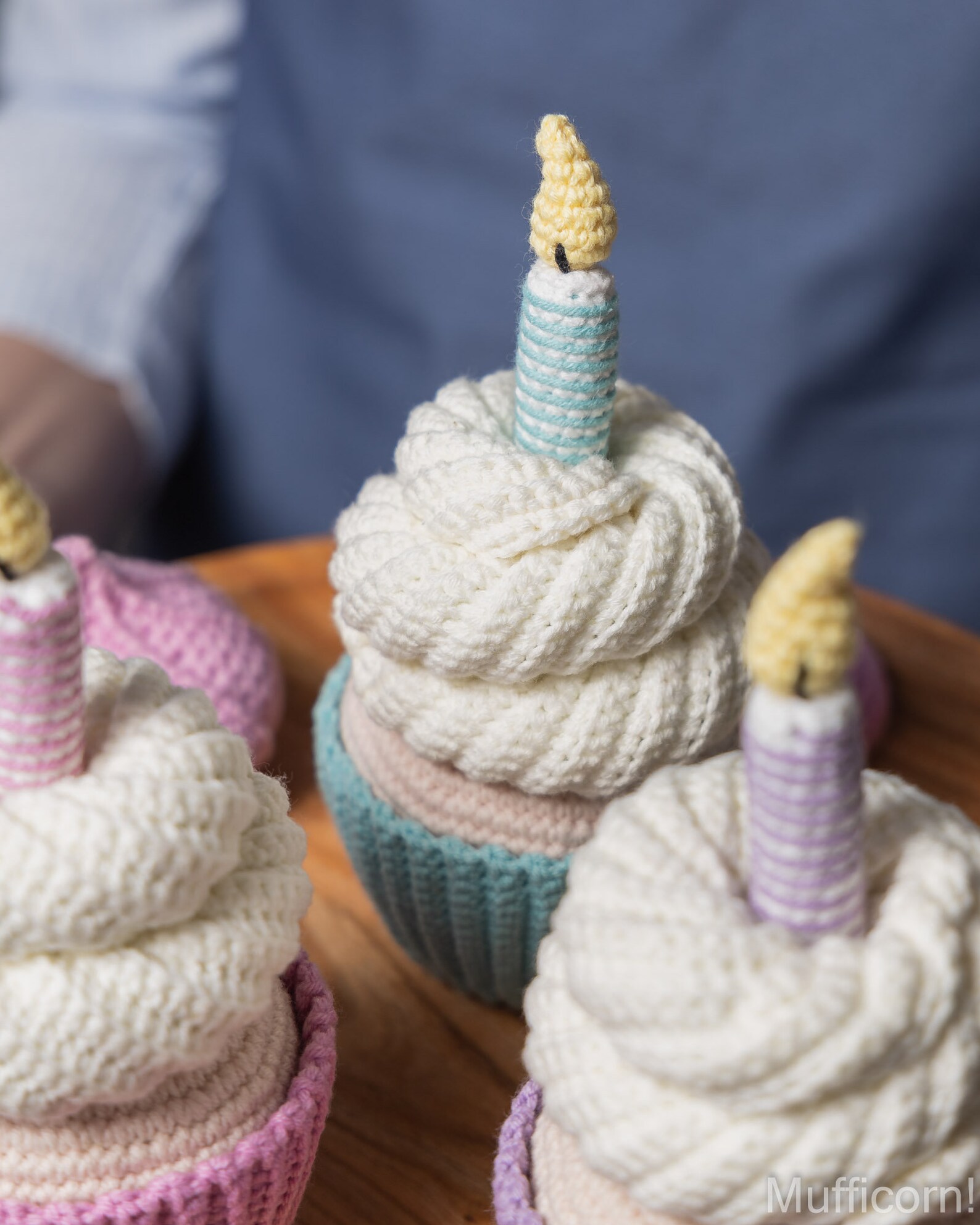 Crochet Patterns Birthday Crochet Cupcake Crochet Food - Etsy