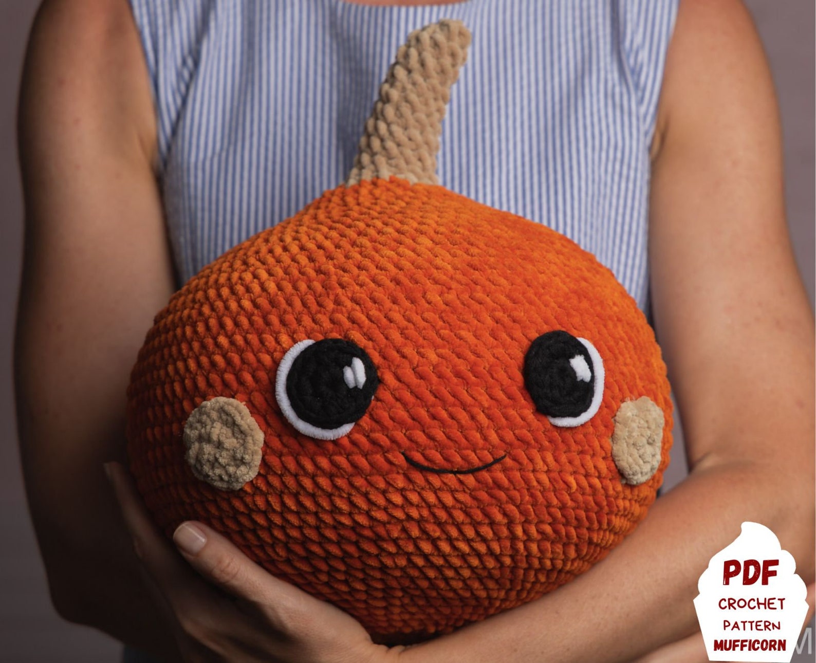 Crochet Pattern Pumpkin Plush Amigurumi Pumpkin Pattern - Etsy