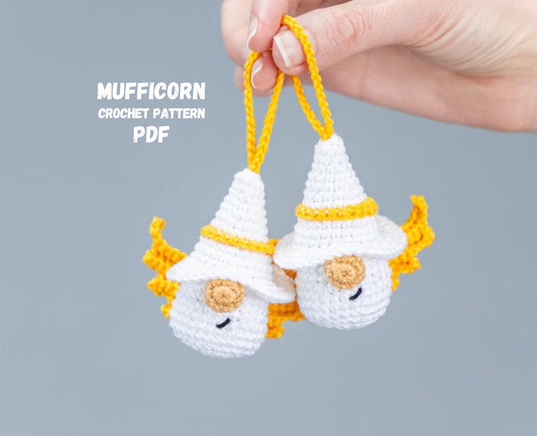 Crochet Patterns Gnomes Angels, Crochet Keychain Amigurumi Pattern ...