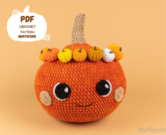 Crochet Pattern Pumpkin Plush Amigurumi Pumpkin Pattern - Etsy