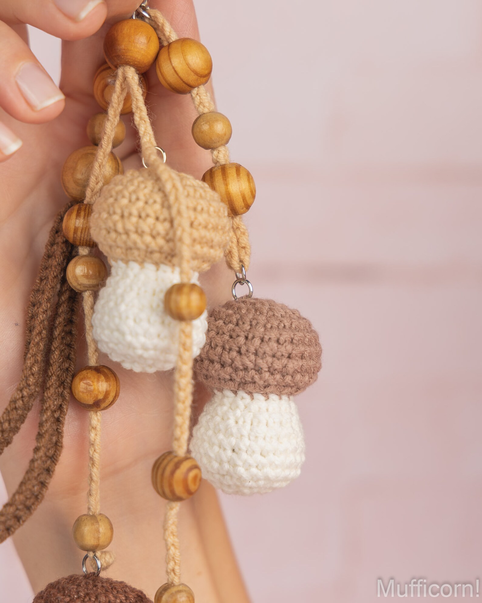 Crochet Keychain Pattern Mushroom Crochet Pattern for Kids - Etsy