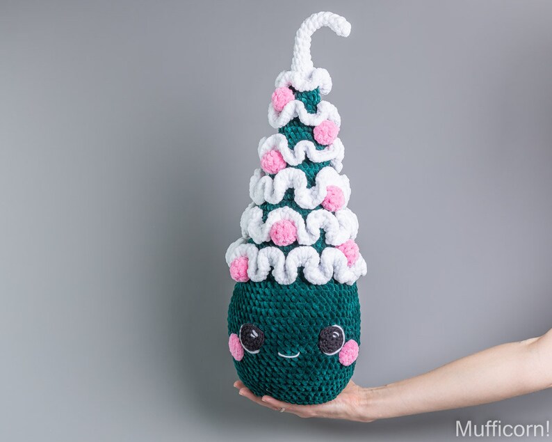 Crochet Pattern Plush Christmas Tree Christmas Amigurumi - Etsy