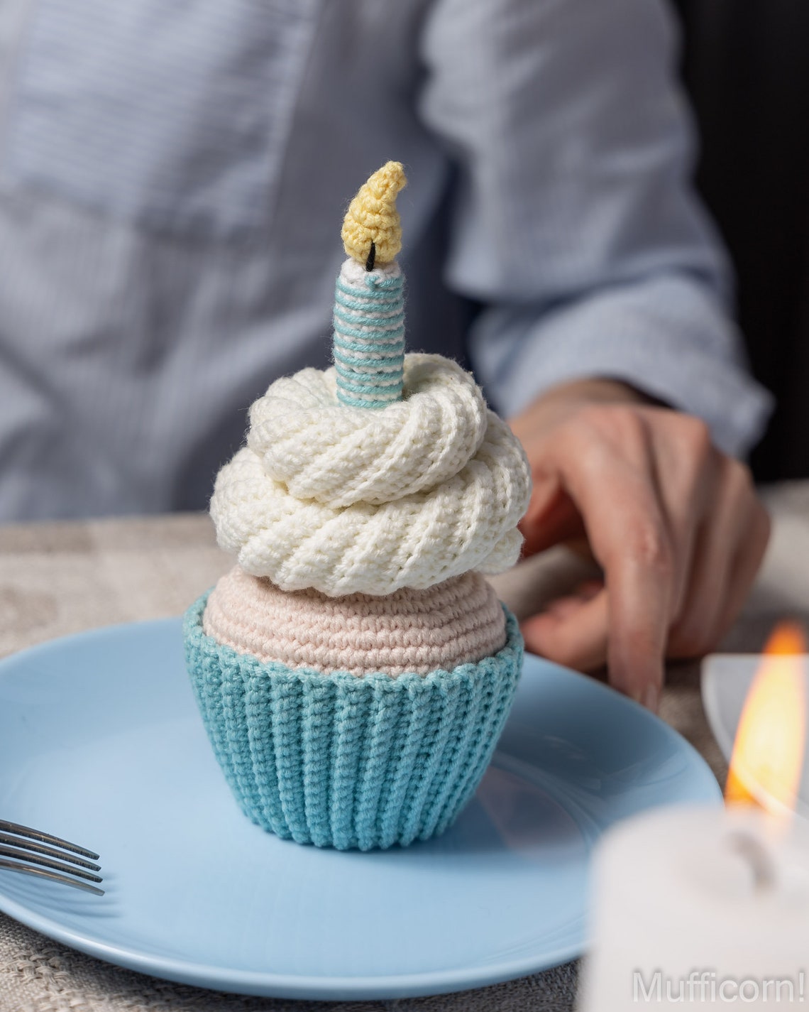 Crochet Patterns Birthday Crochet Cupcake Crochet Food - Etsy