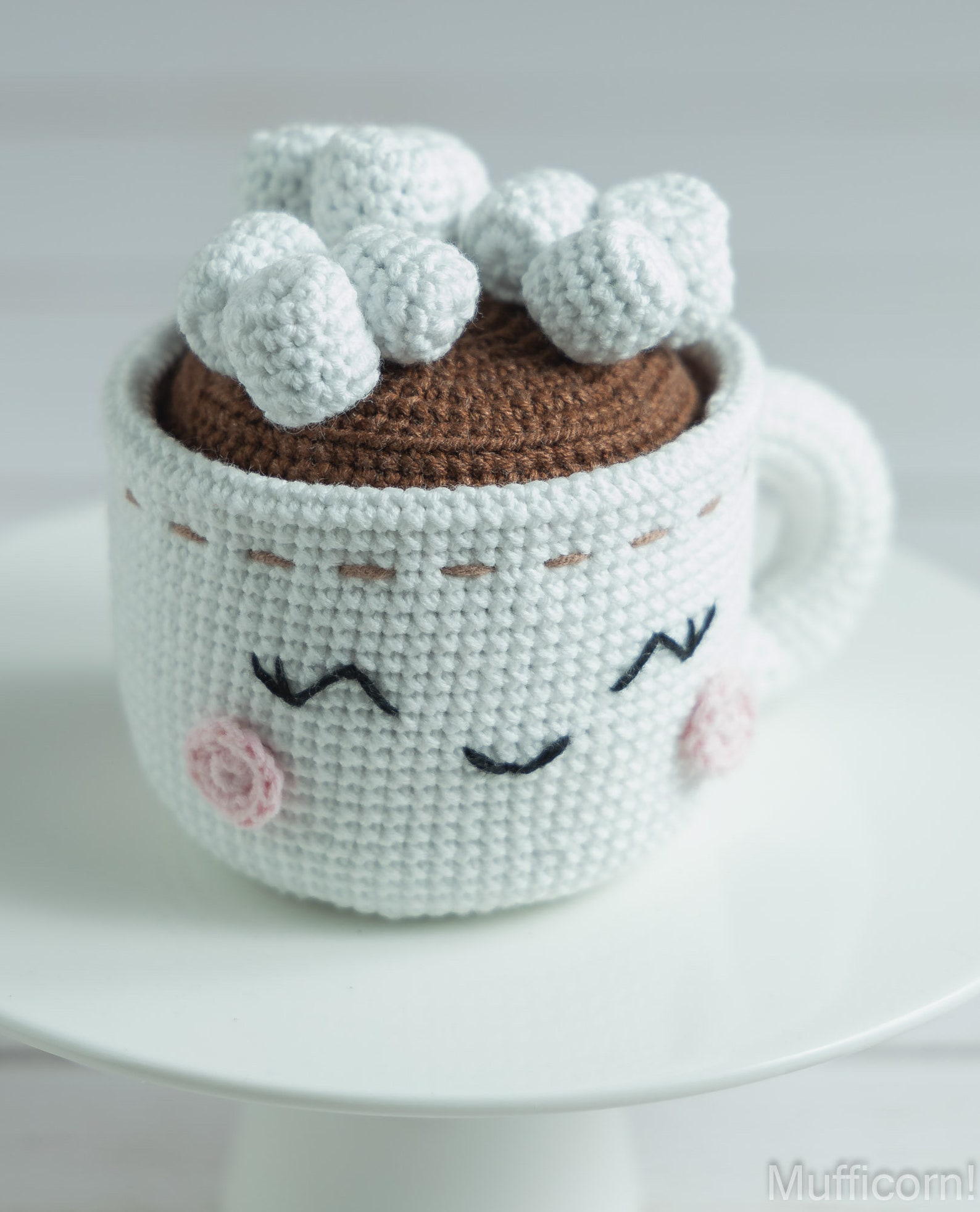 Crochet Pattern Mug of Hot Chocolate Crochet Play Food Drink - Etsy