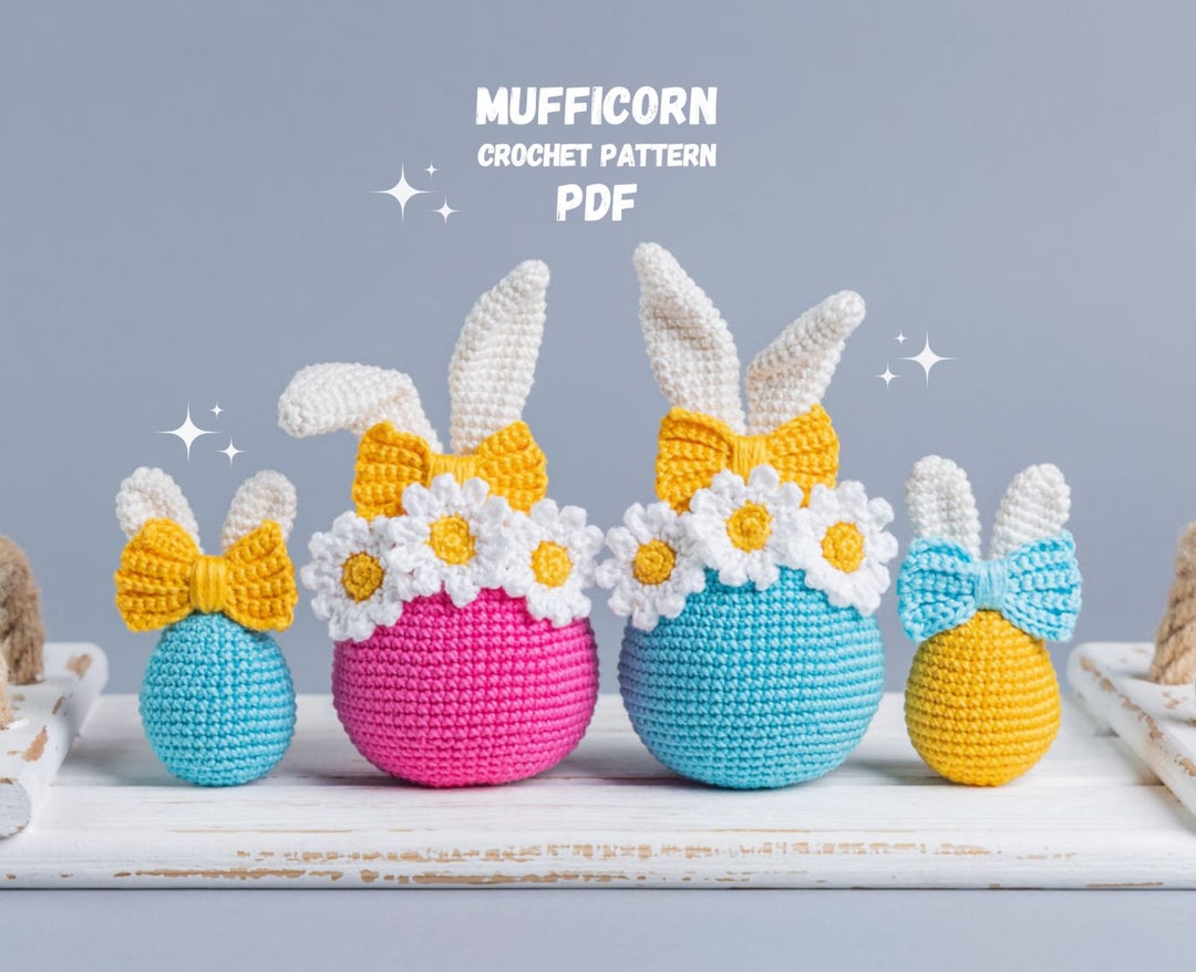 Crochet Patterns Easter Bunny Egg, Crochet Bunny Amigurumi Pattern ...