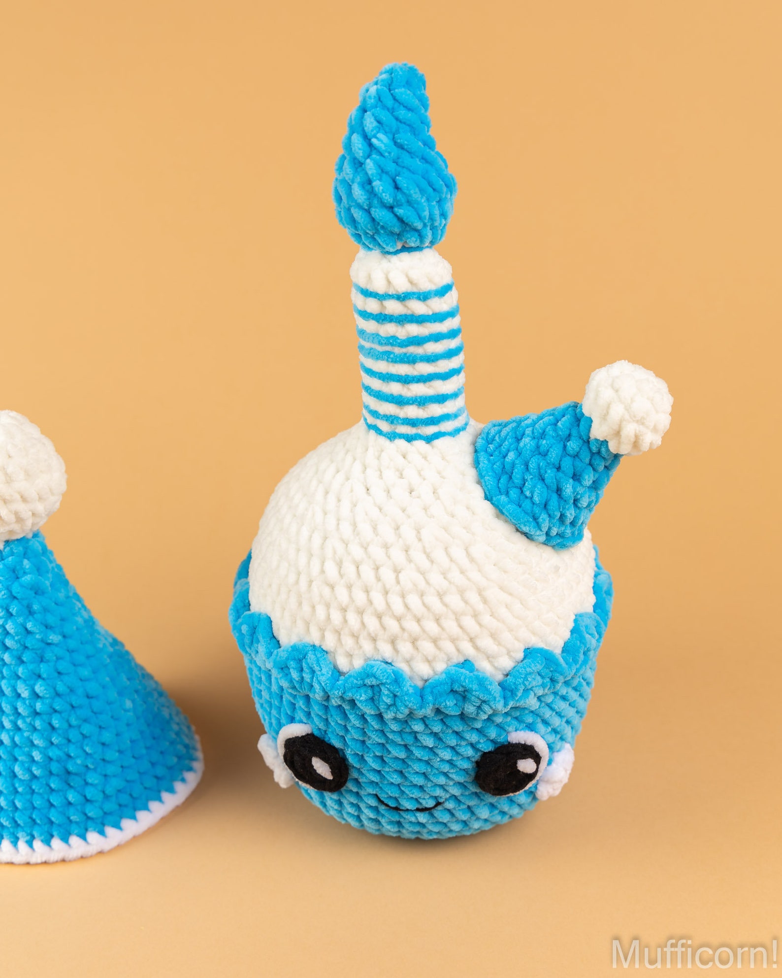 Cupcake Plush Amigurumi Pattern, Crochet Pattern Cupcake for Birthday ...
