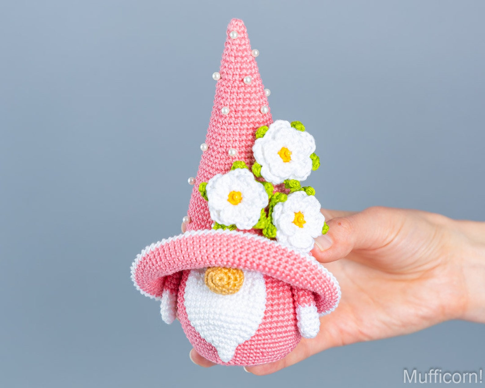 Crochet Patterns Flower Gnome Crochet Flower Gnome Pattern - Etsy UK