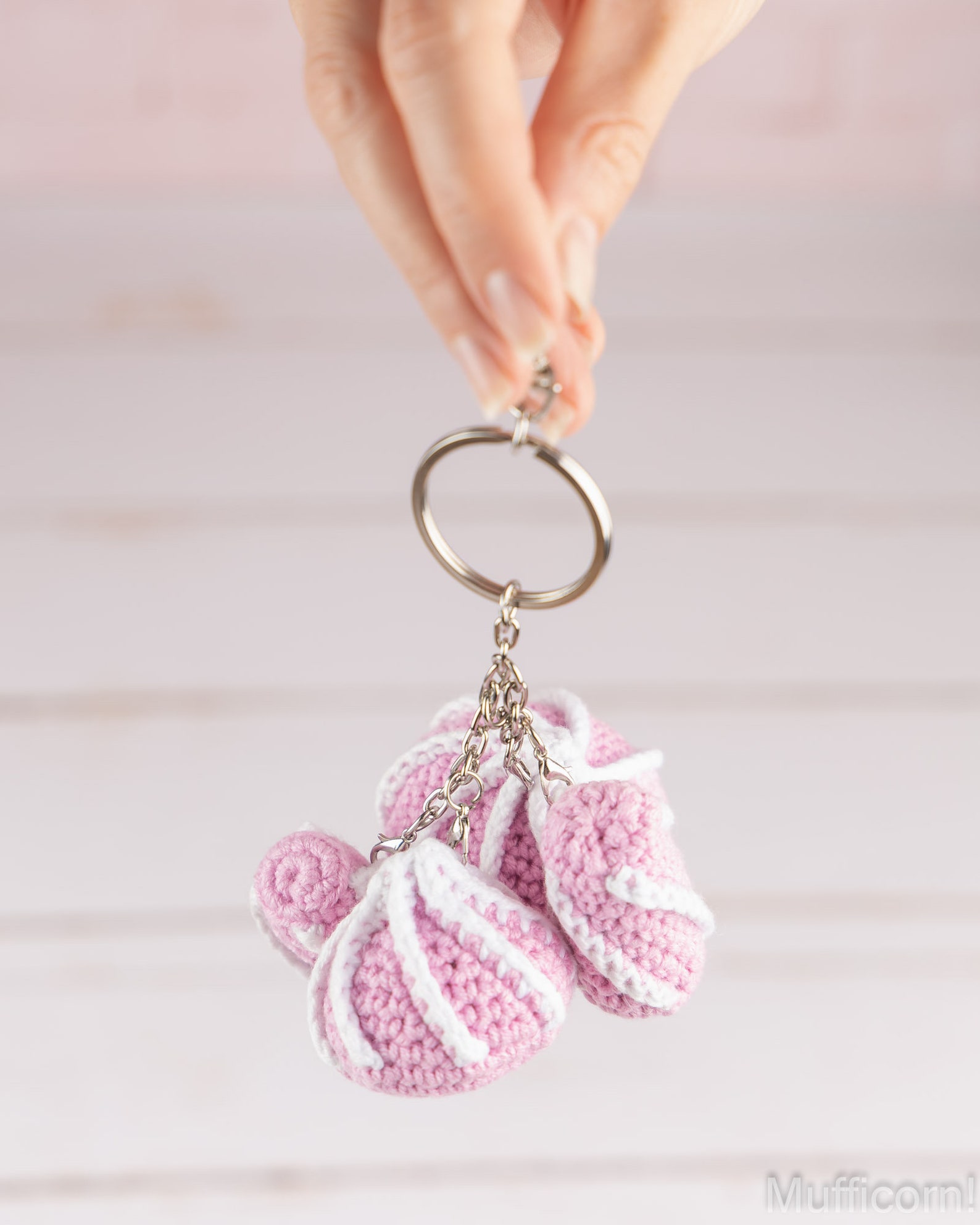 Crochet Keychain Pattern With Meringue, Crochet Patterns Food ...