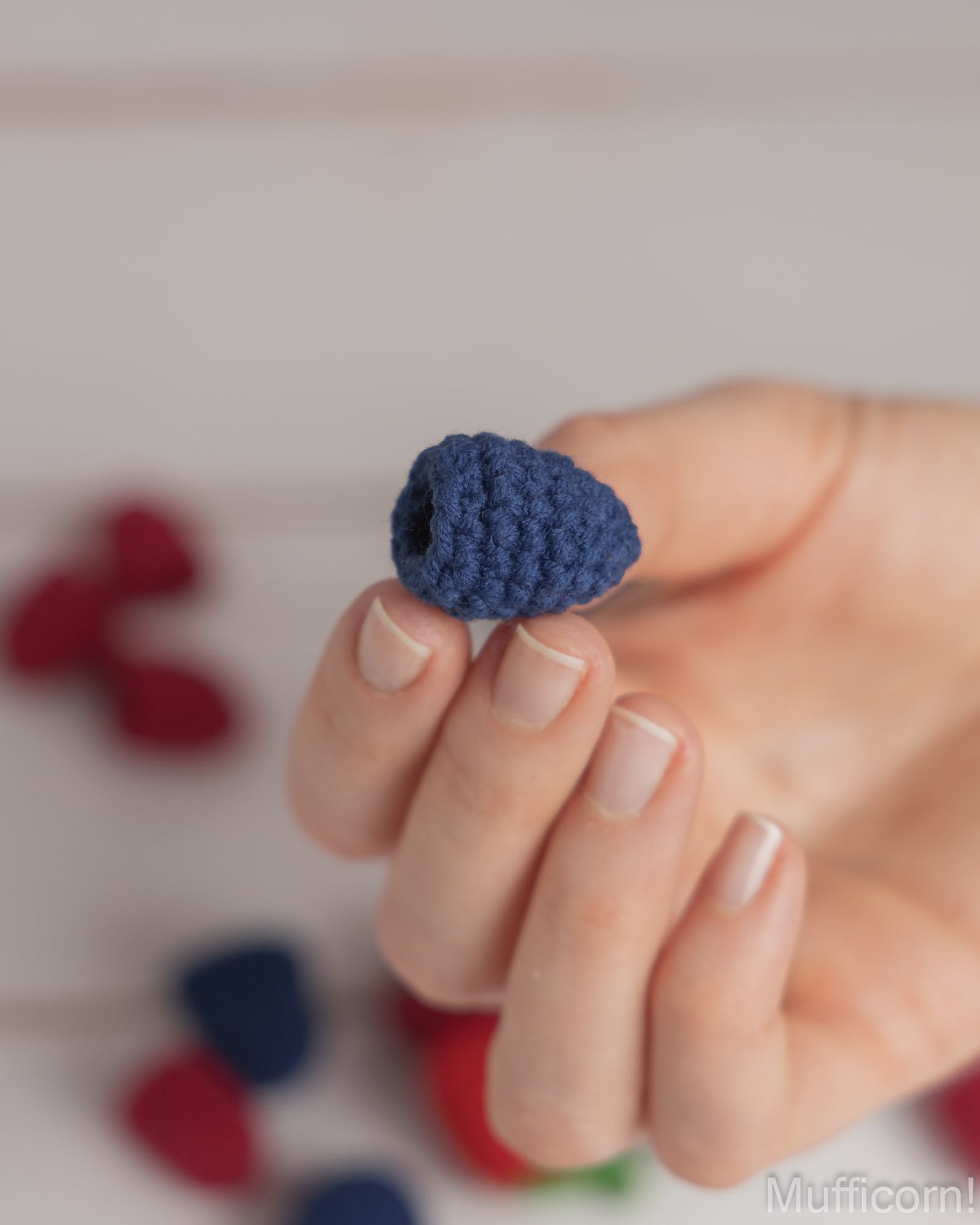 Crochet Berries Pattern: Cherry Raspberry Blueberry - Etsy