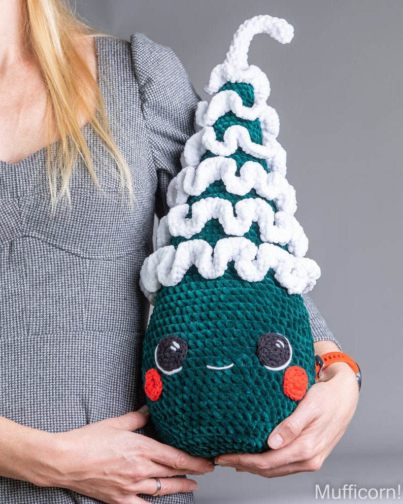 Crochet Pattern Plush Christmas Tree Christmas Amigurumi - Etsy