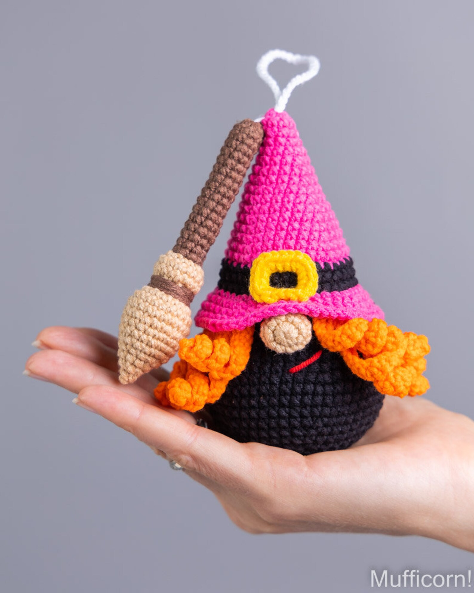 Halloween Crochet Keychain Pattern: Crochet Witch Gnome and - Etsy