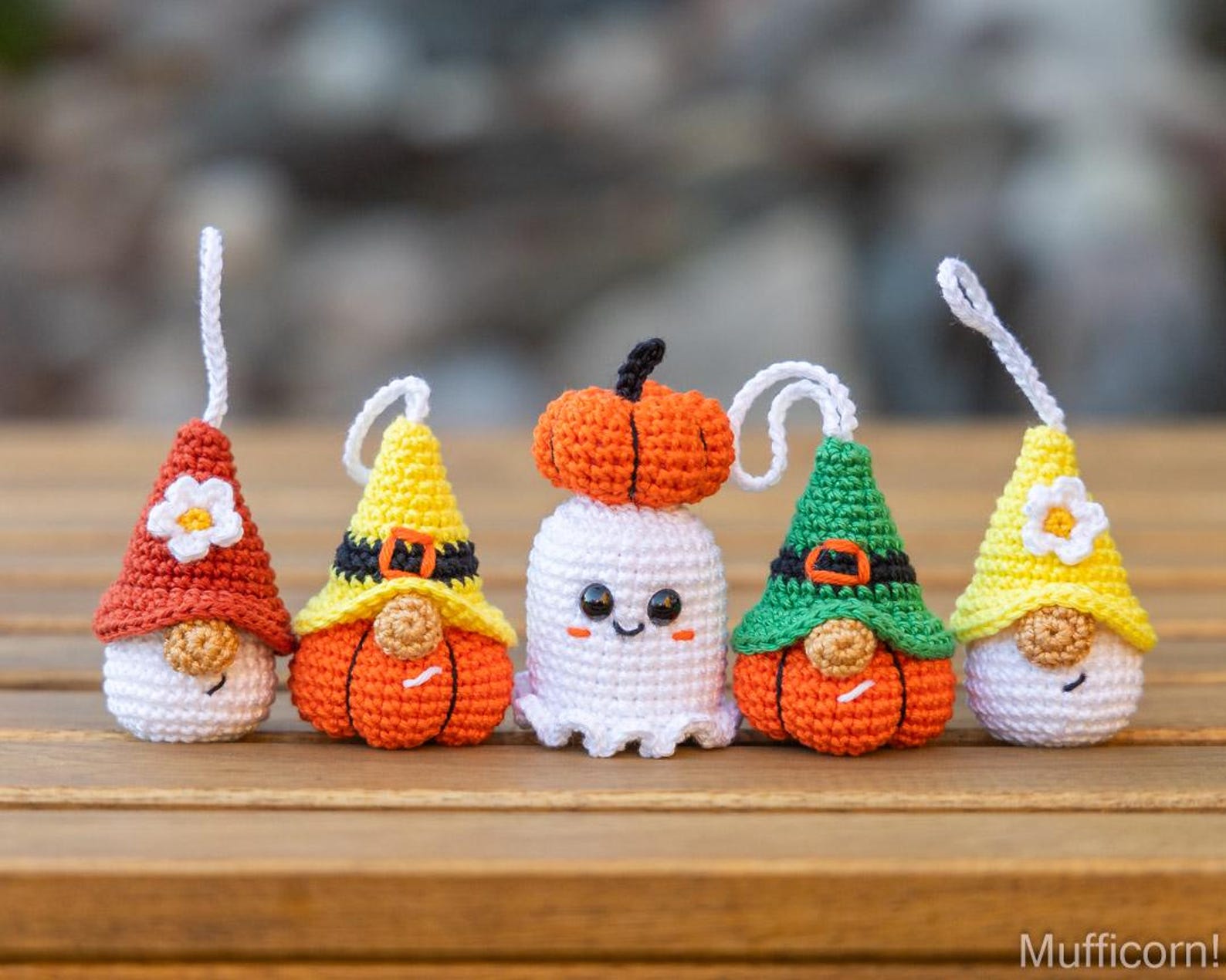 Crochet Patterns Bundle: Halloween Crochet Keychain Patterns, Halloween ...