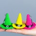 Halloween Crochet Pattern Witch Hat Keychain Crochet Witch - Etsy