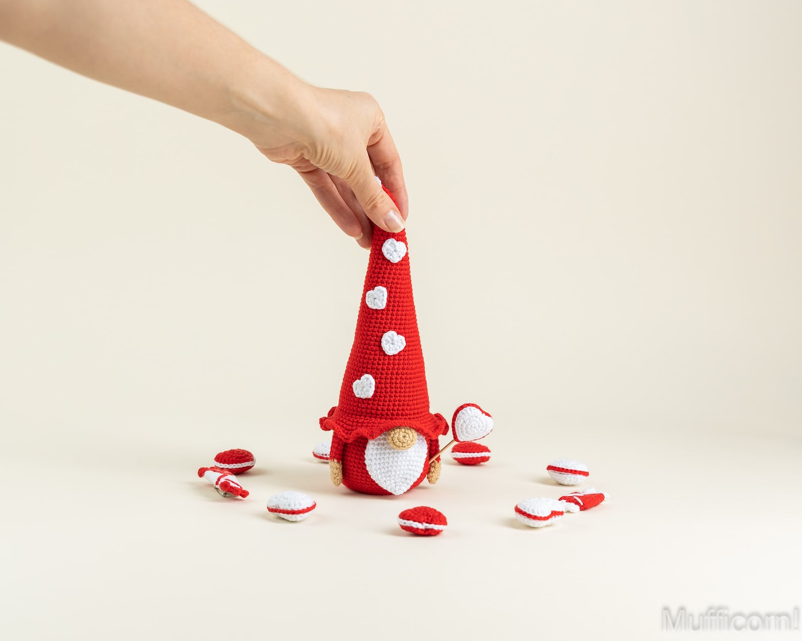 Crochet Patterns Gnome With Heart Crochet Valentine Gnome - Etsy