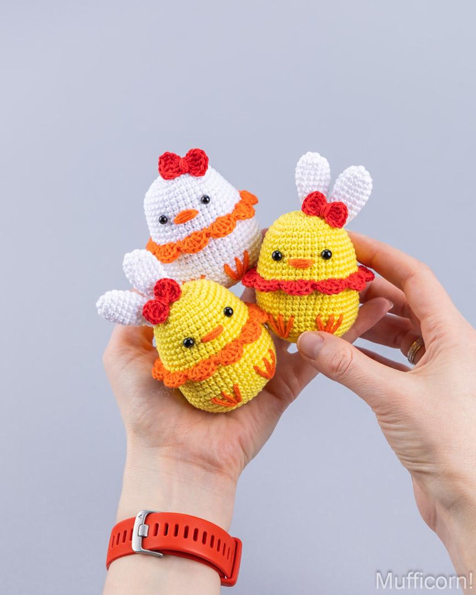 Crochet Pattern Easter Duck, Crochet Bird Amigurumi Pattern, Crochet ...