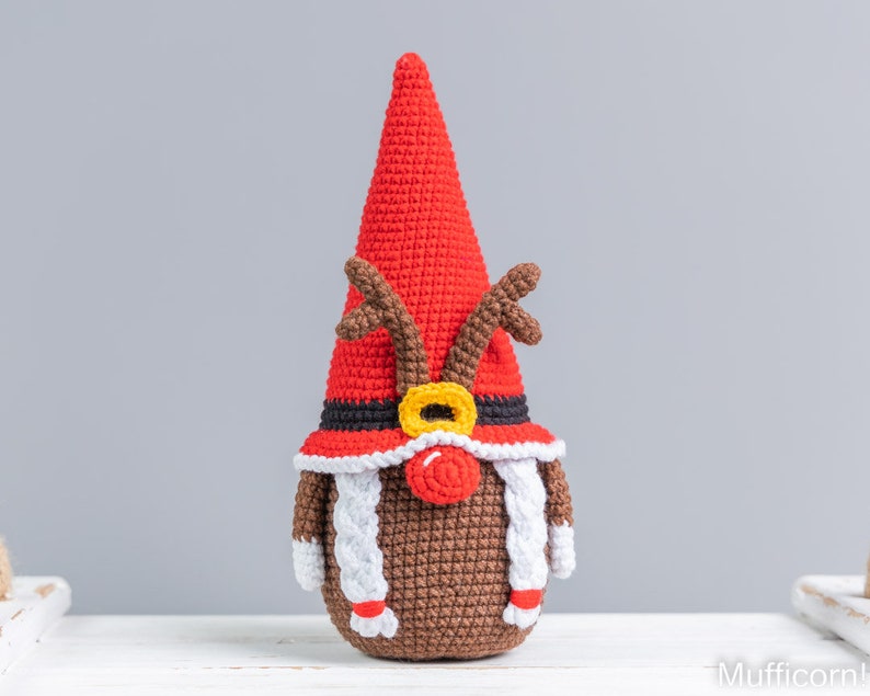 Christmas Crochet Patterns Reindeer Gnomes Christmas Gnomes - Etsy